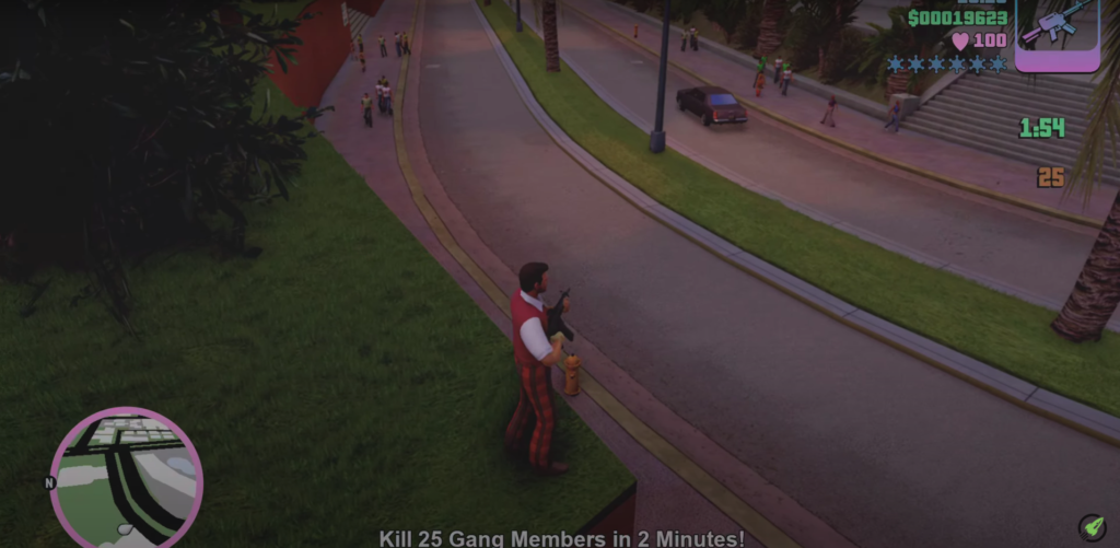 GTA Vice City - Rampage ‘Gang Members/M4’ | Mission Questline