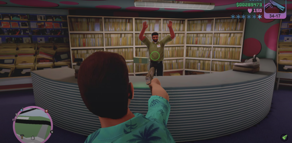 GTA Vice City - Vinyl Countdown Heist | Mission Questline