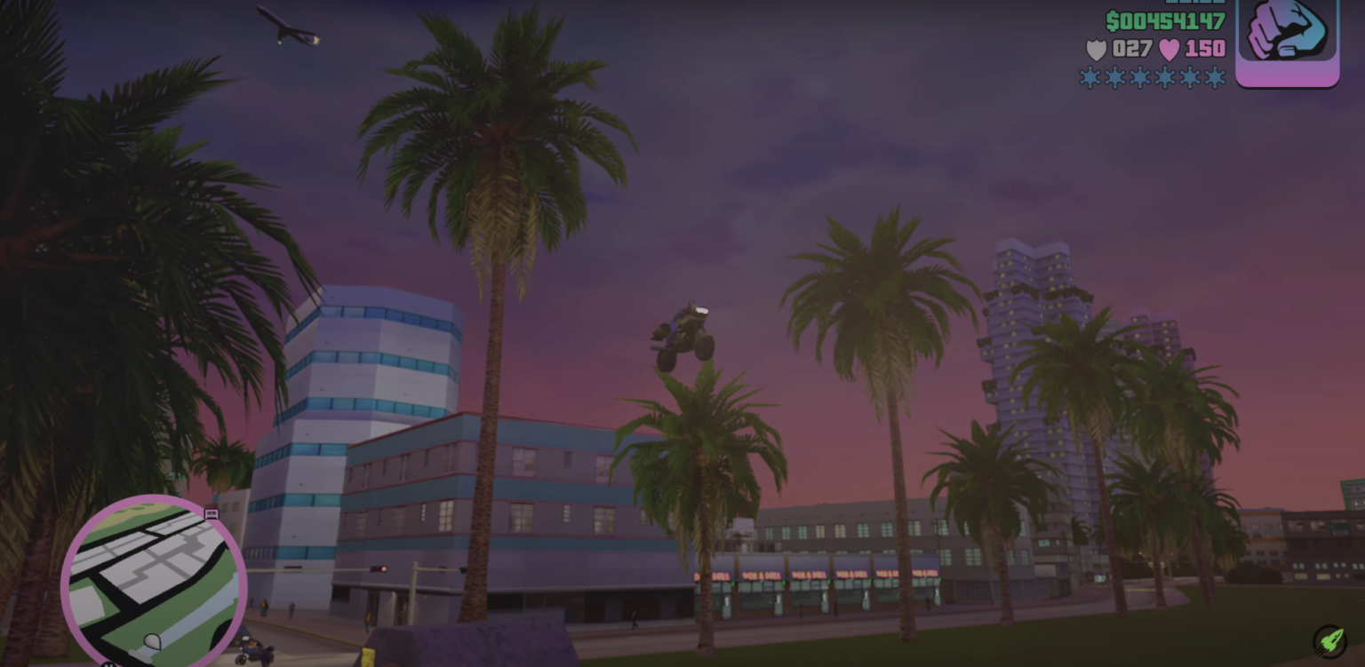 GTA Vice City - 6 Unique Stunt Jumps ‘Washington Beach’ | Mission Questline